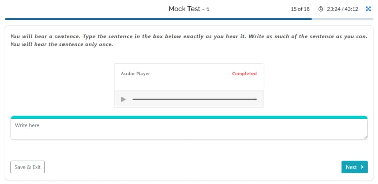 PTE Academic Listening Practice, Test Format | AlfaPTE