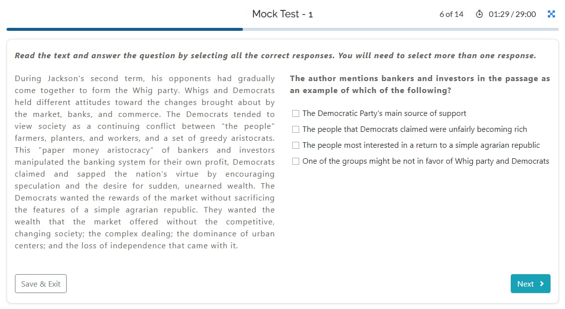 Pte Core Reading Practice Test Format Alfapte