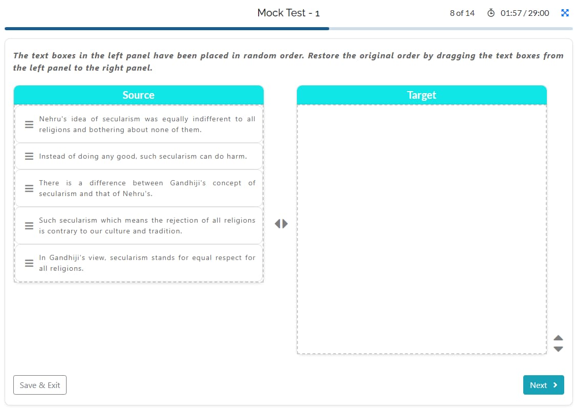 Pte Core Reading Practice Test Format Alfapte
