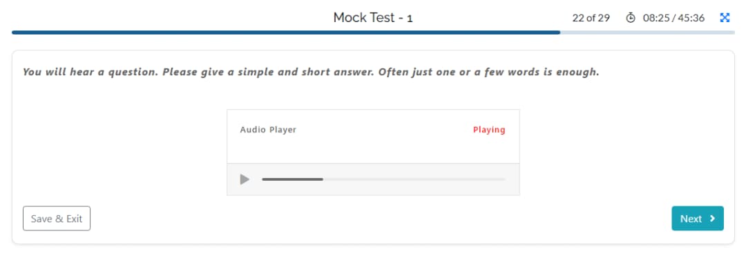 PTE Academic Speaking Practice, Test Format | AlfaPTE