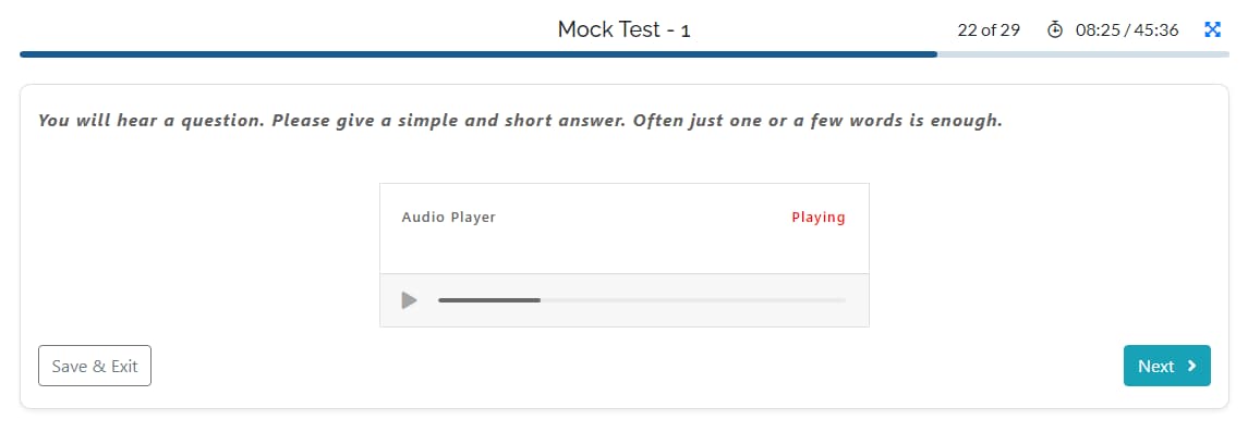PTE Academic Speaking Practice, Test Format | AlfaPTE